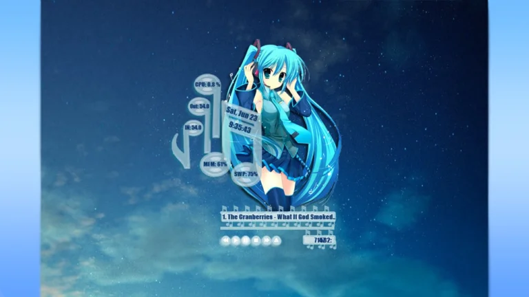 100+ Best Rainmeter Clock Skins [ Windows 7/8/10/11]