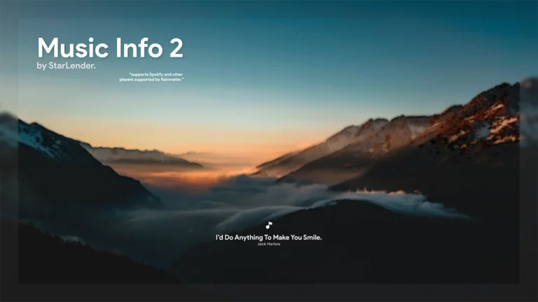 109+ Best Rainmeter Skins to Show Music Information on Desktop